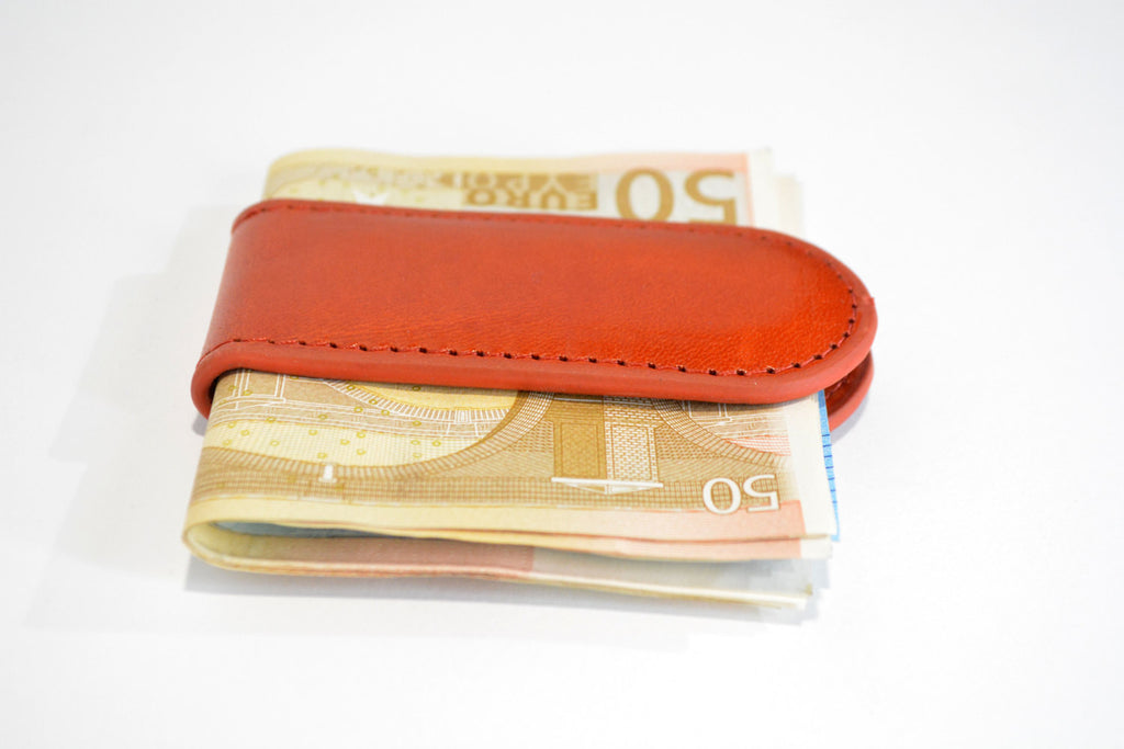 Leather Magnetic Money Clip - edocollection
