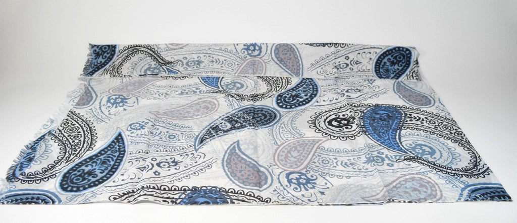 Paisley Mens Viscose Scarf - edocollection