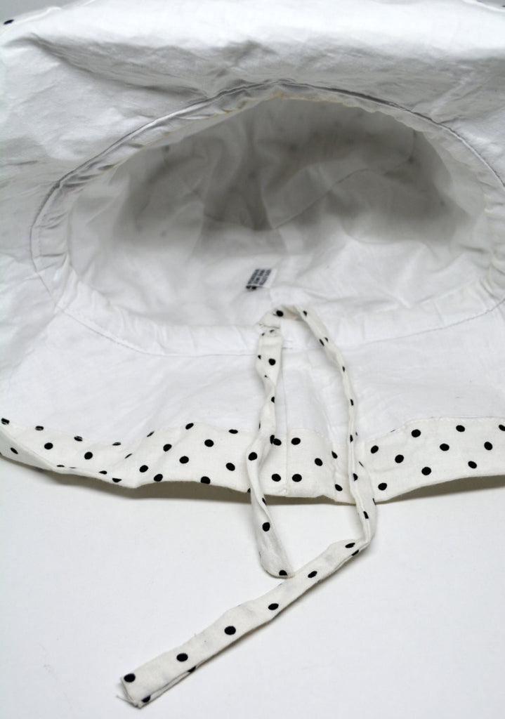 White Hat For Women- Dotted - edocollection