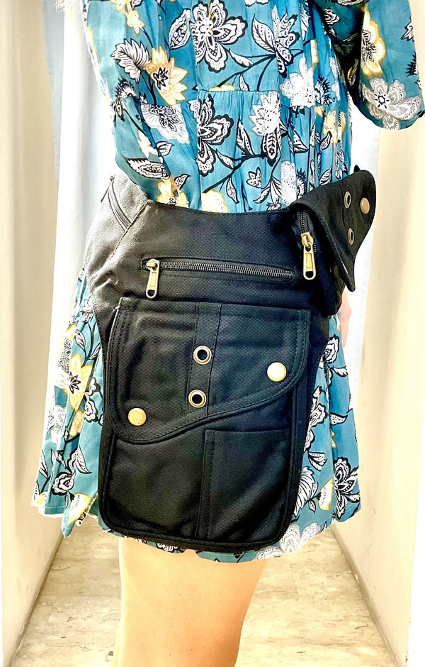 Cotton Utility Belt-Total Black – edocollection